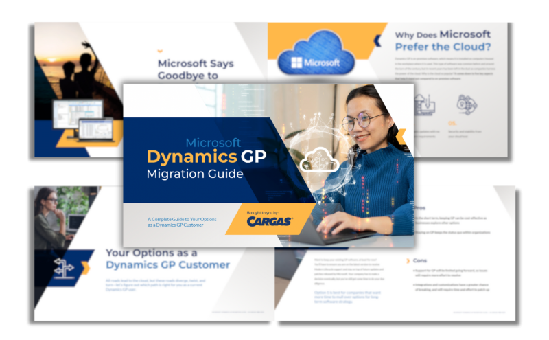 Dynamics GP Migration Guide Image | Cargas
